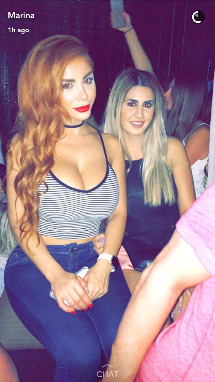 Marina Khoshaba (left) | Scrolller