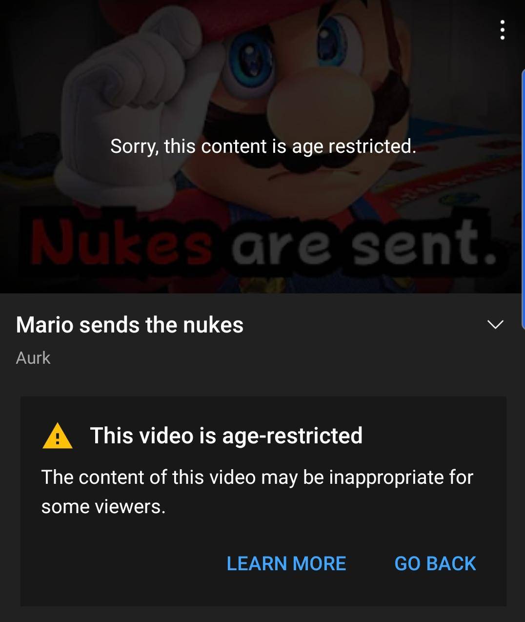 Mario no! | Scrolller