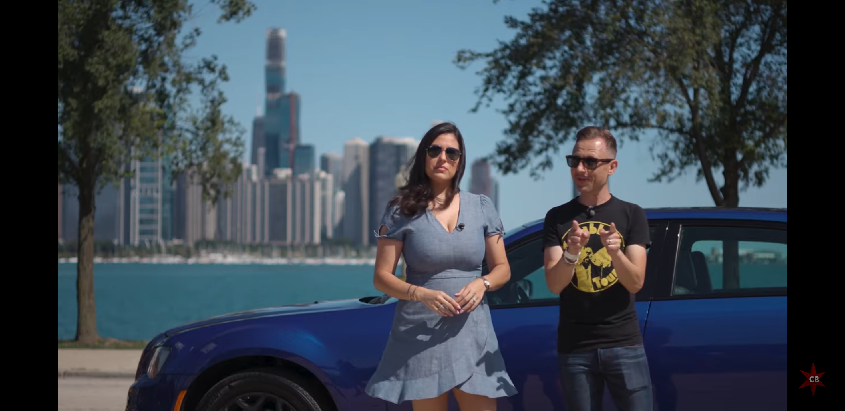 Marley Kayden, Chicago's best. Pokies and high skirt. WGN | Scrolller