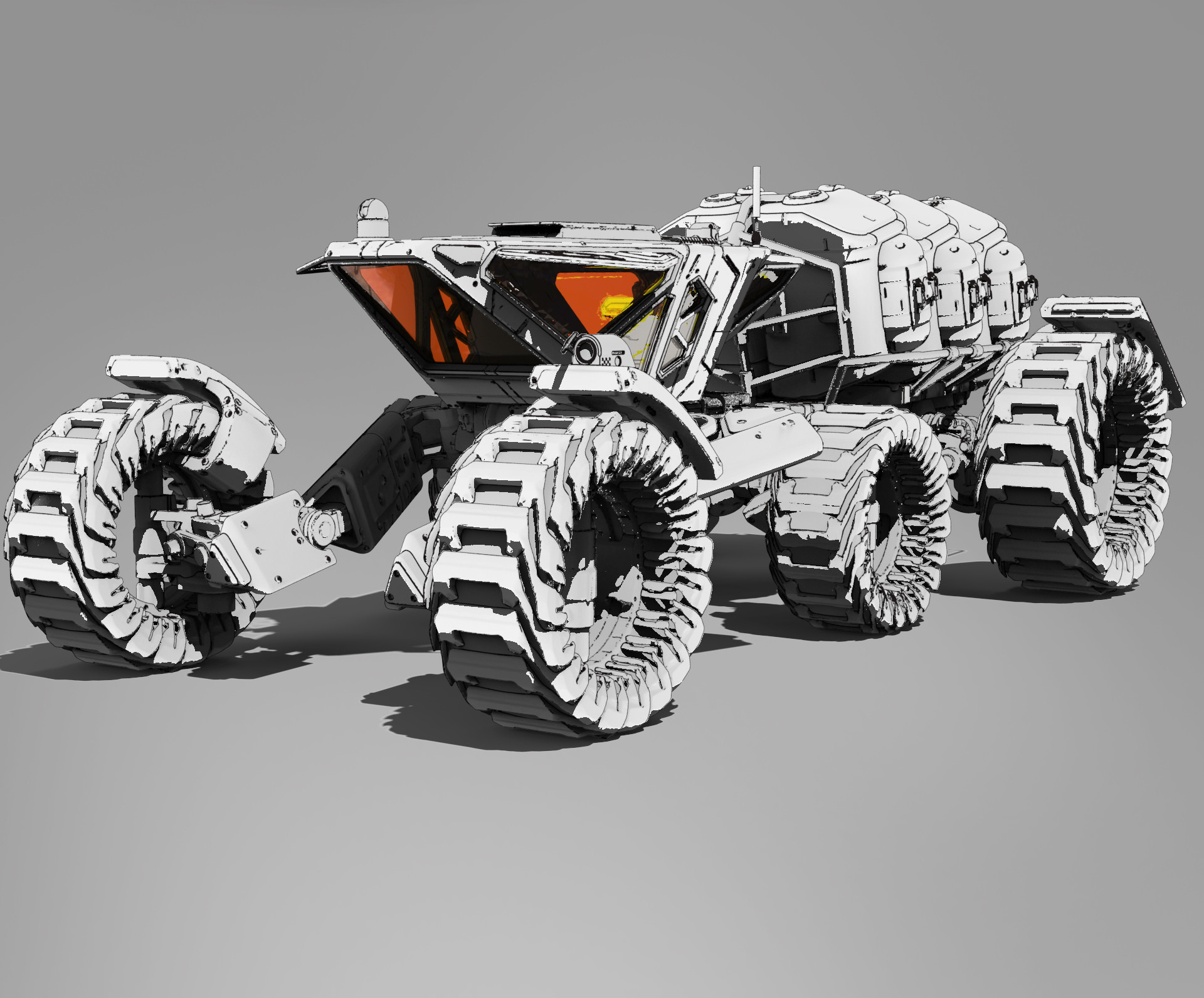 Mars Rover by Roberto Robert | Scrolller