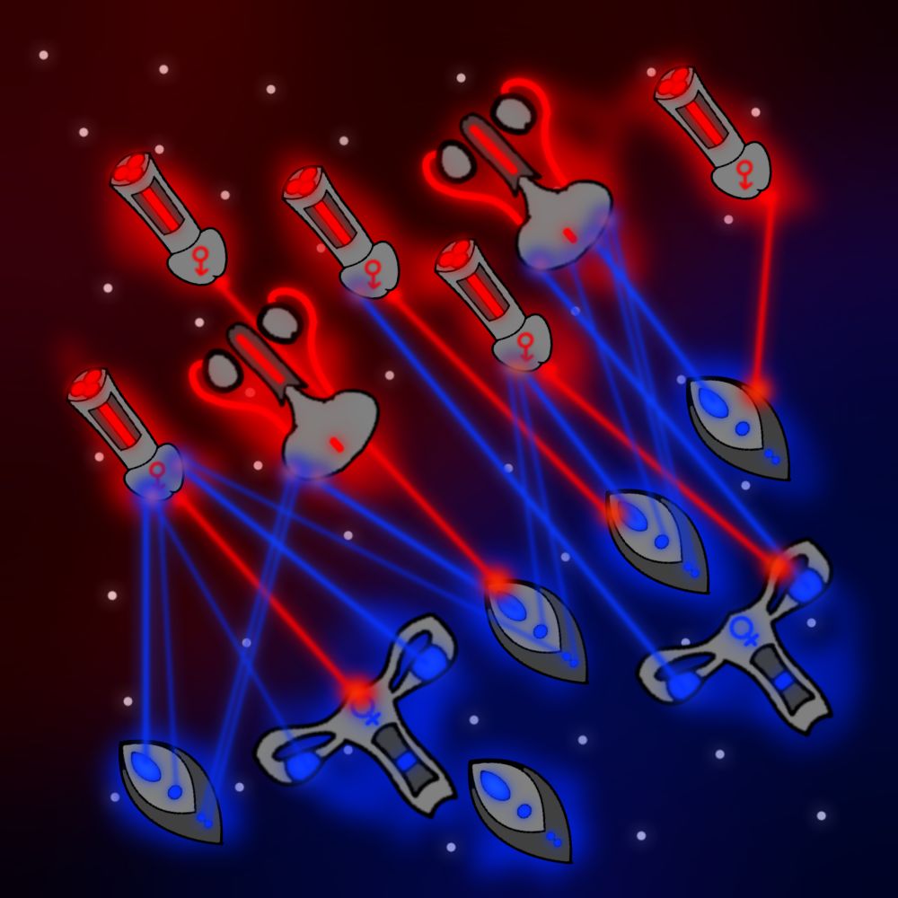 Martian-Venusian War - Venusians Ambush Martian Fleet | Scrolller