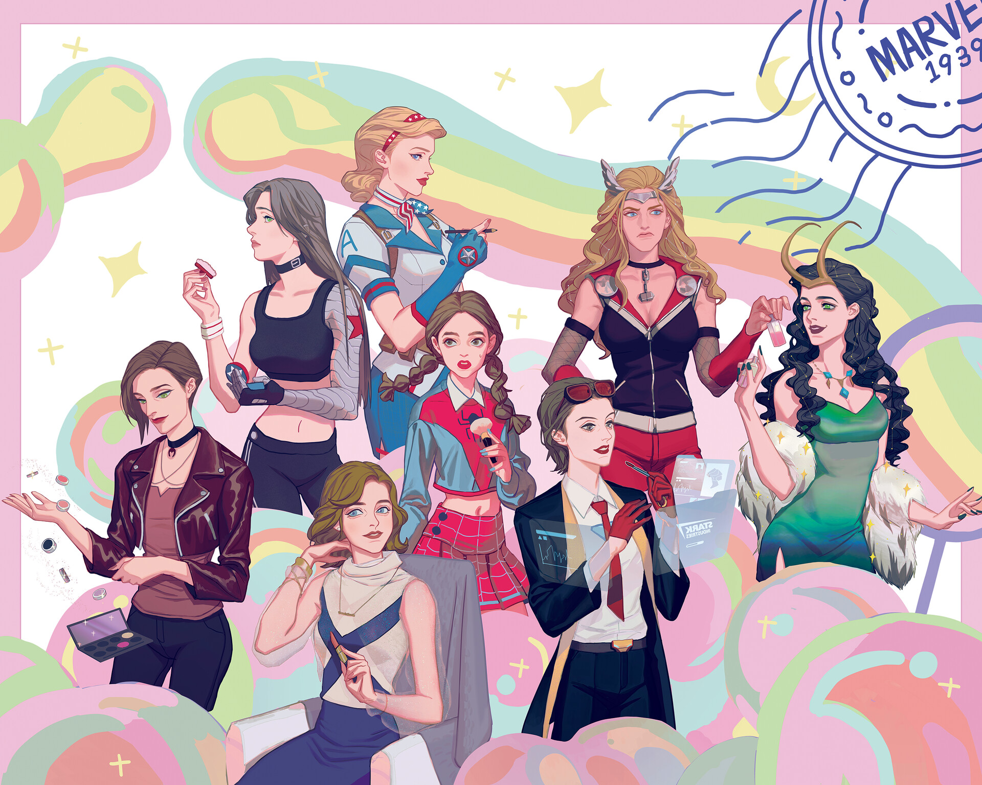 Marvel Genderbend by Kaokao Shen | Scrolller