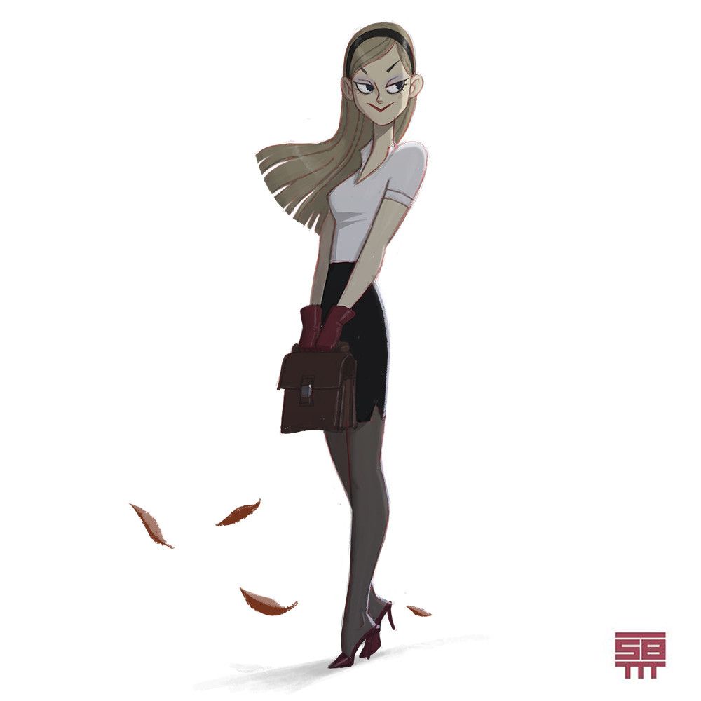 Marvel Girlz Gwen Stacy By Serge Birault Scrolller