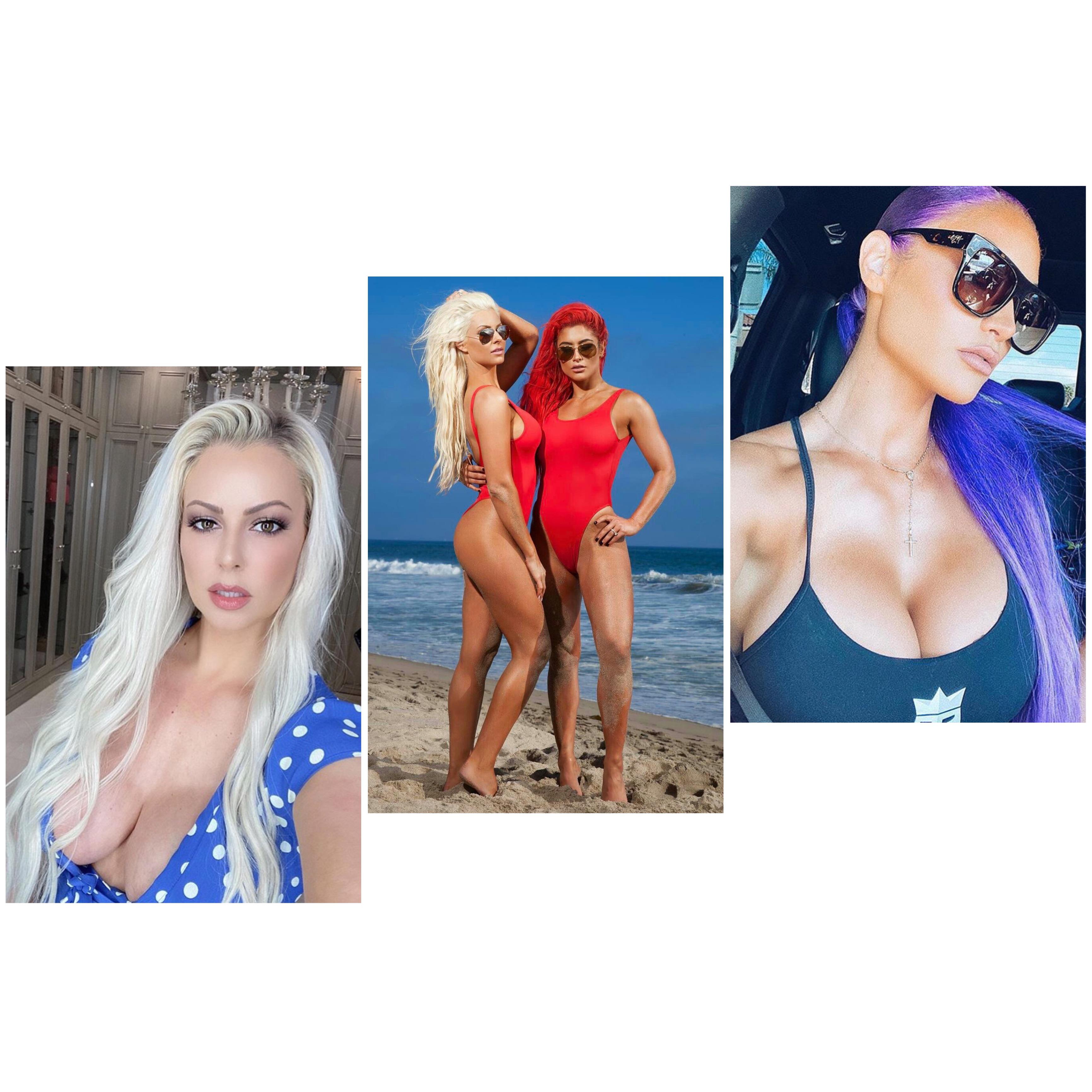 Maryse and Eva need more pics together with their newer bigger tits ...