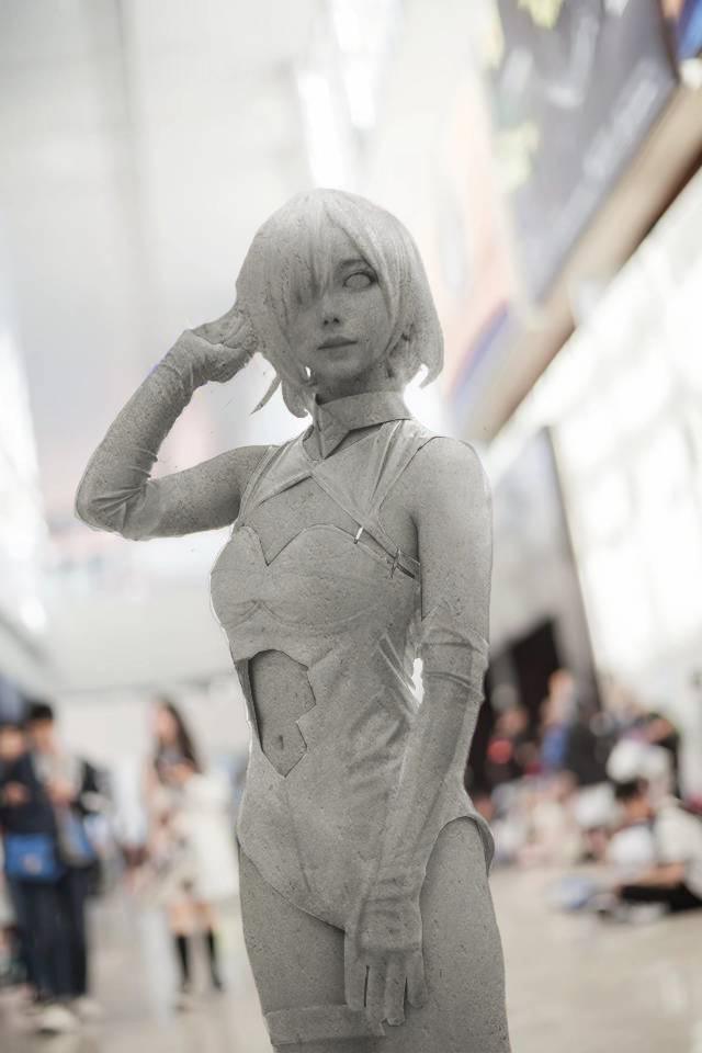 Mashu cosplay petrification | Scrolller