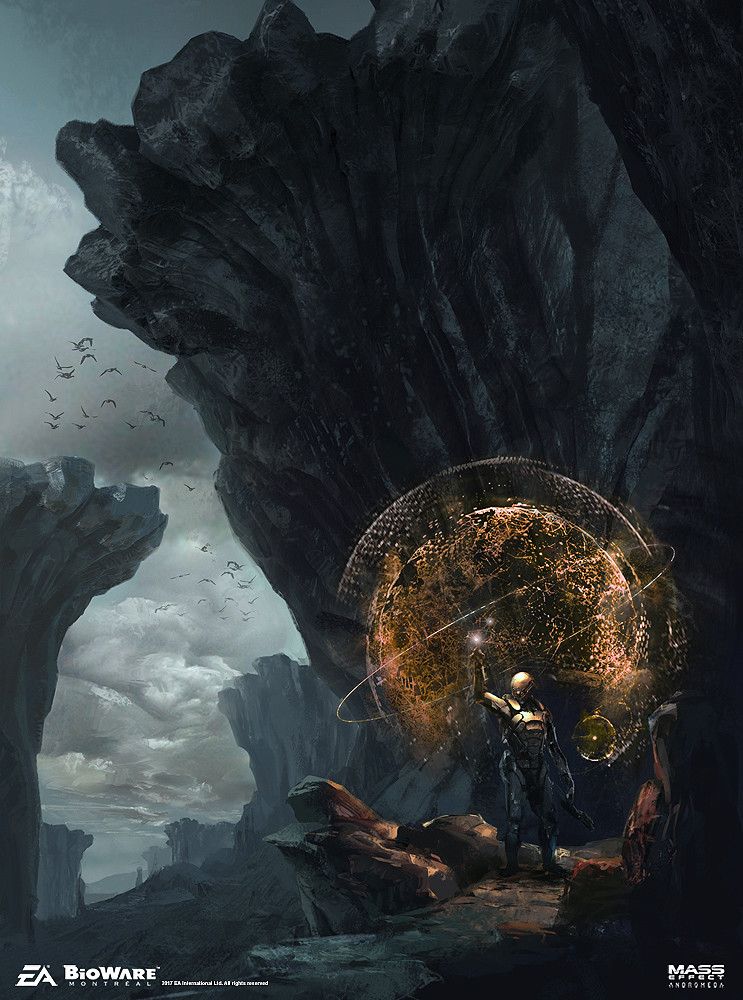 Mass Effect Andromeda - Early Concept by Brian Sum | Scrolller