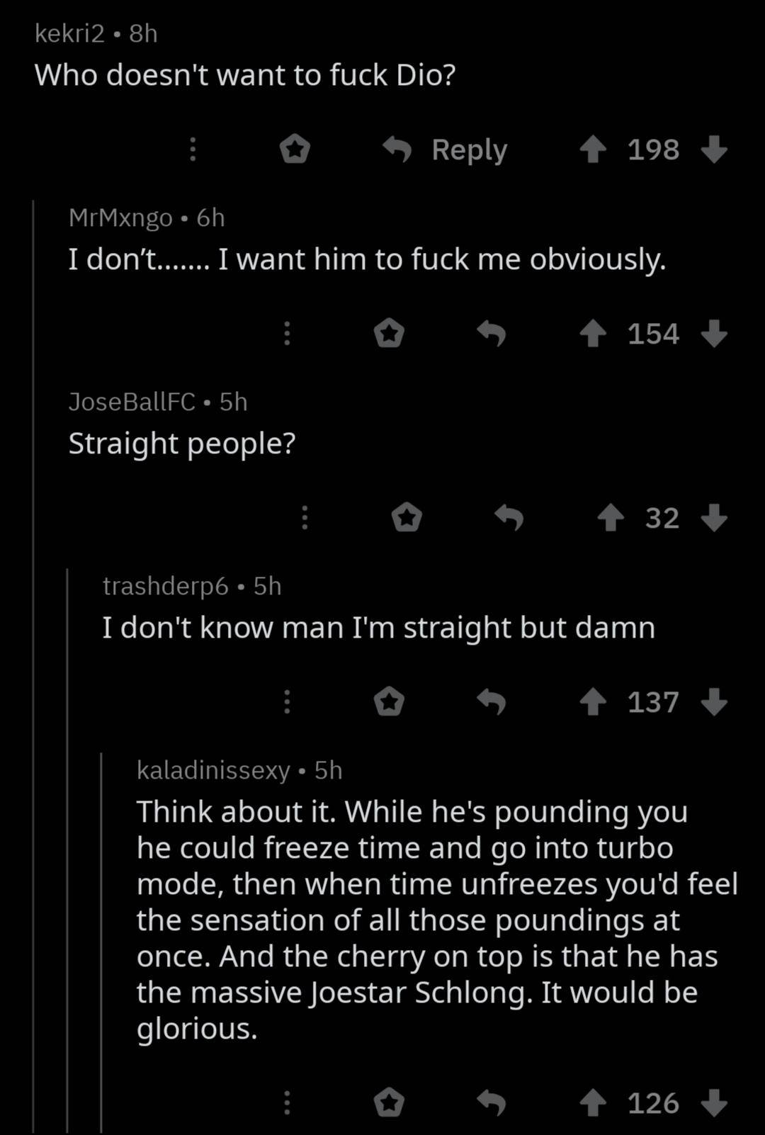 Massive Joestar Schlong | Scrolller