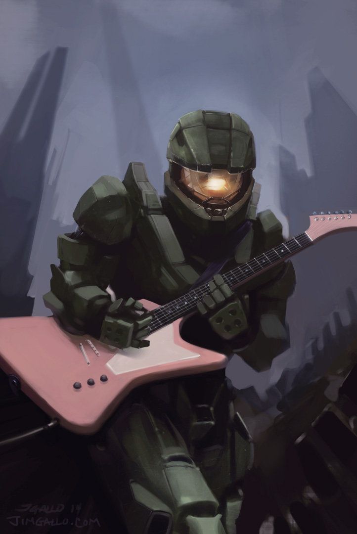 Master Chief rocks by Jim Gallo | Scrolller