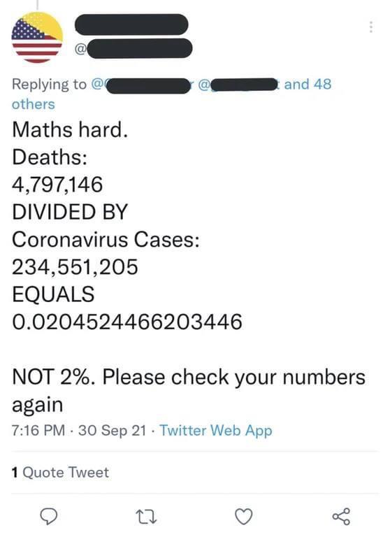 “Maths hard” | Scrolller