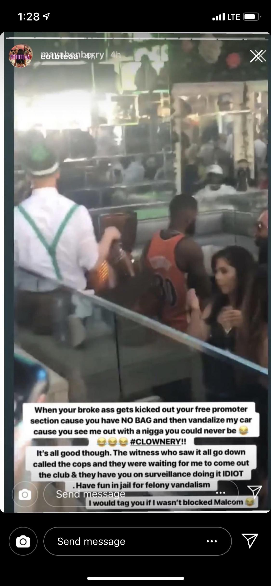 Maya’s story that she’s now deleted | Scrolller