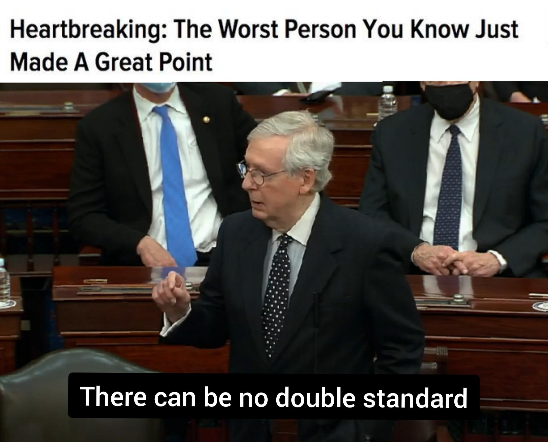 McConnell's one great point | Scrolller