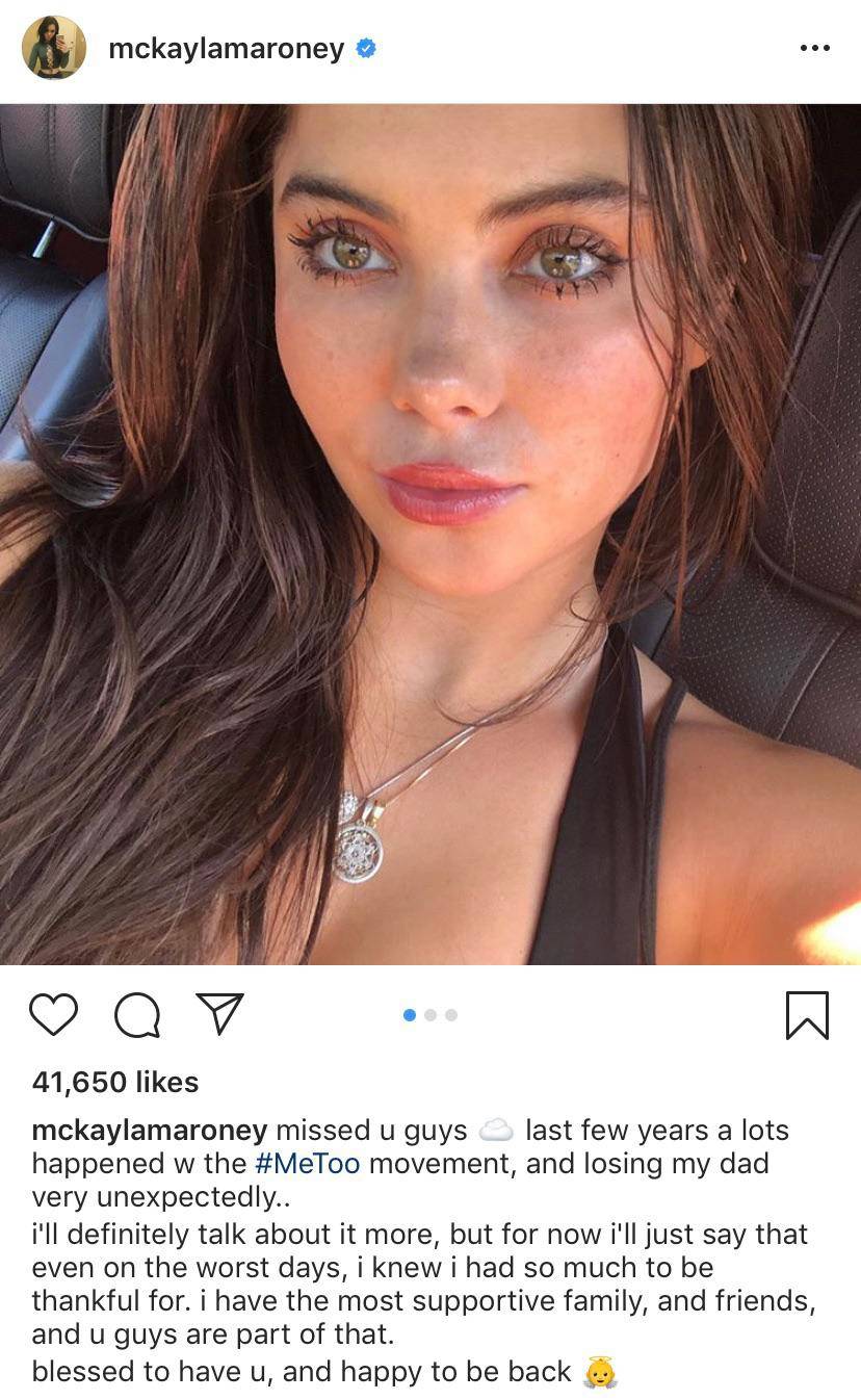 McKayla is back on Instagram | Scrolller