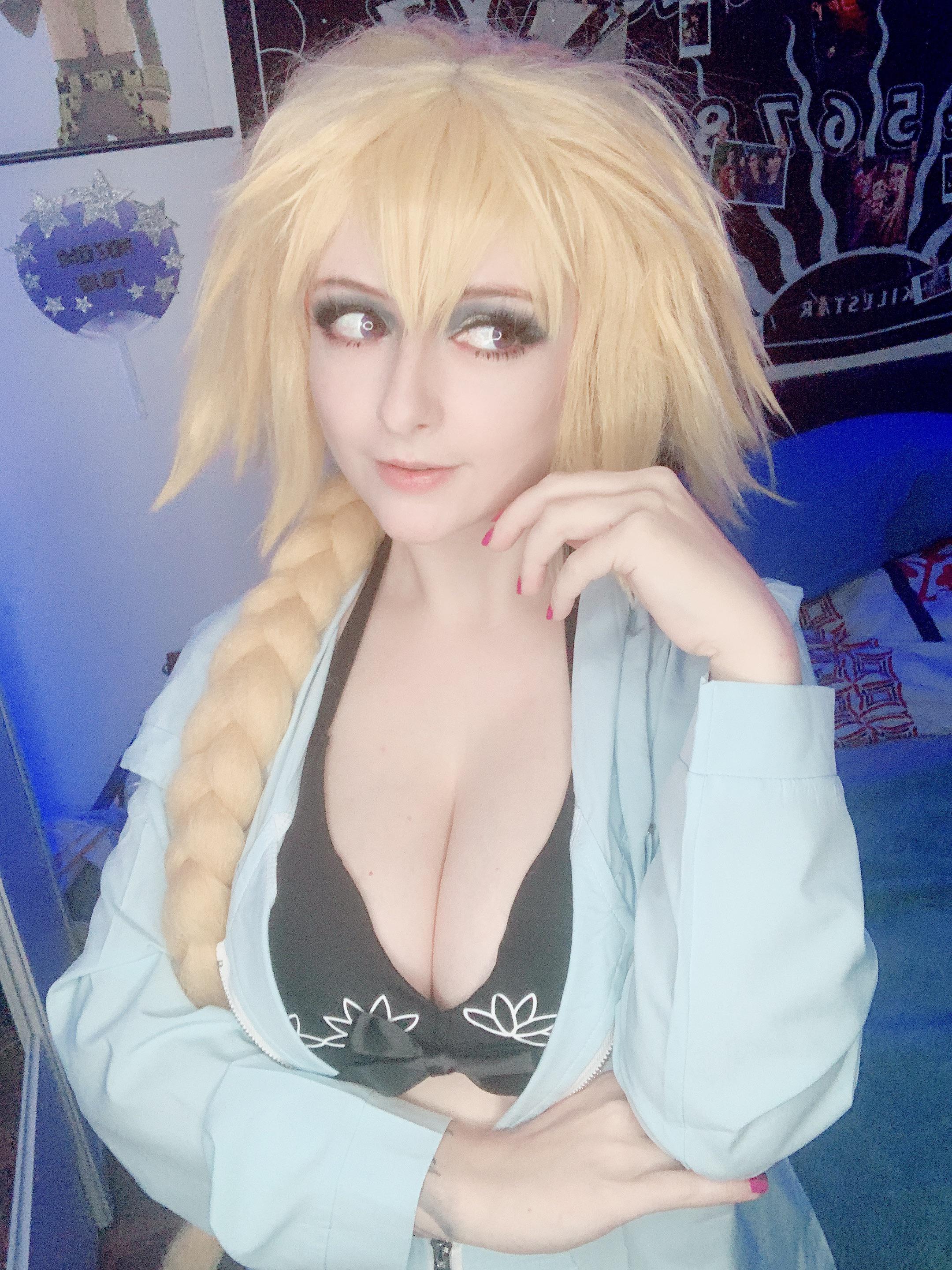Me as Jeanne darc in her saber version 💕😊 | Scrolller