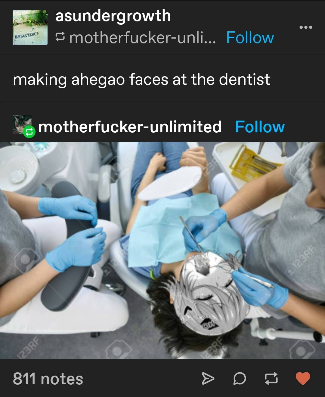 me at the dentist | Scrolller