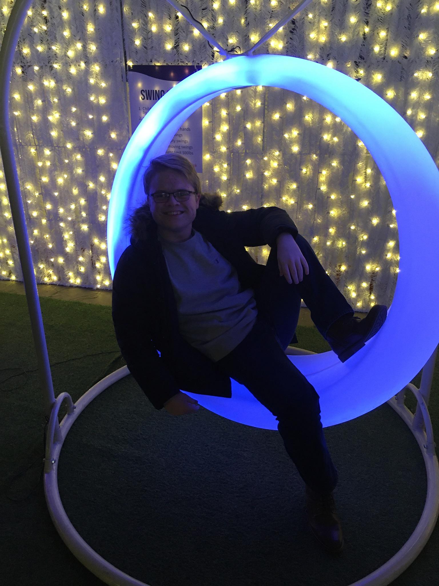 Me in a floating hoop. | Scrolller