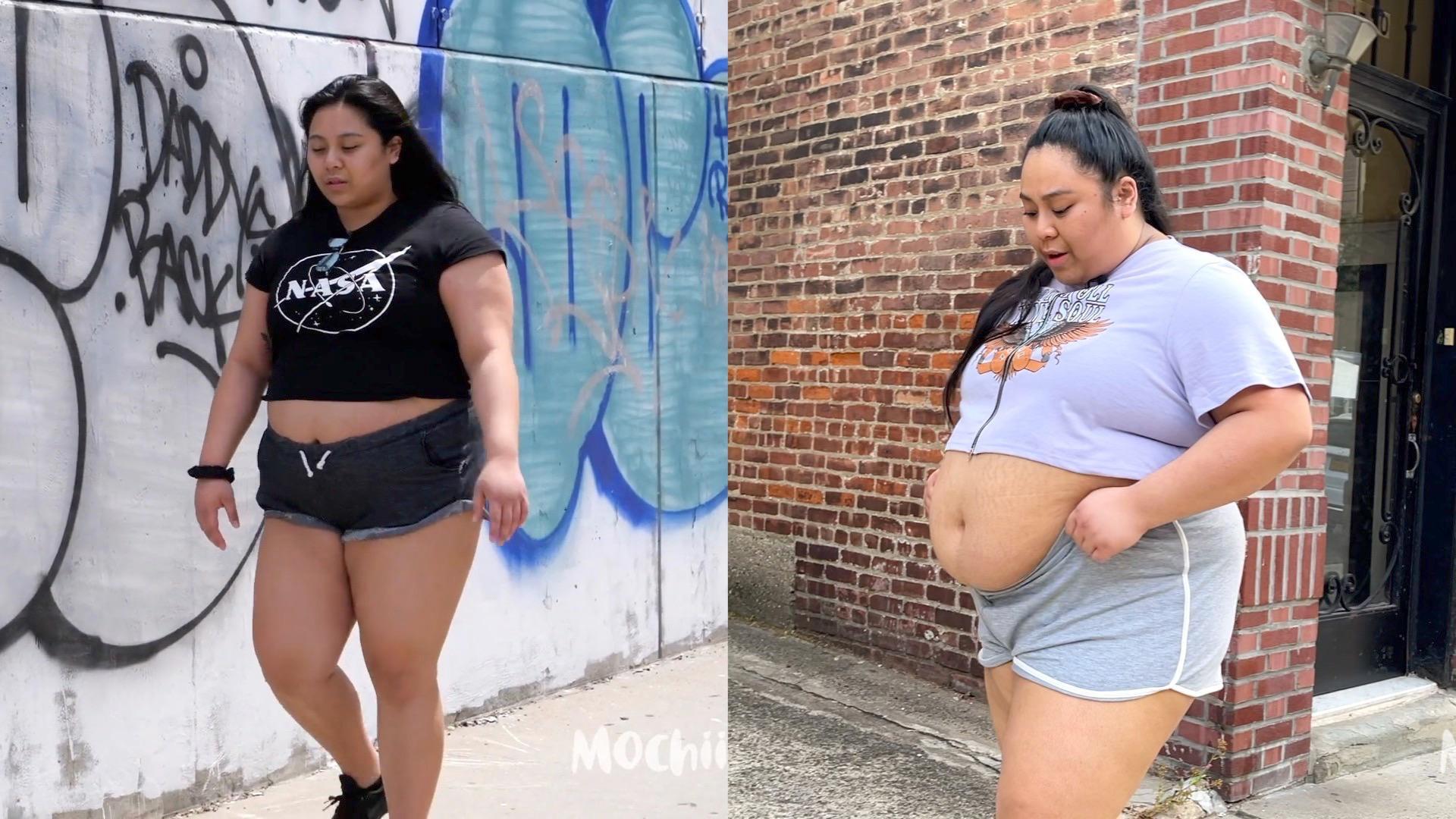 Me walking after my first few months of gaining vs now 😳 | Scrolller