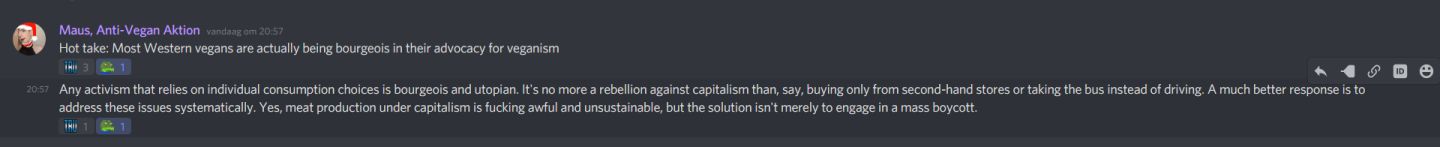 Meanwhile on a Discord server of a large leftist streamer... | Scrolller