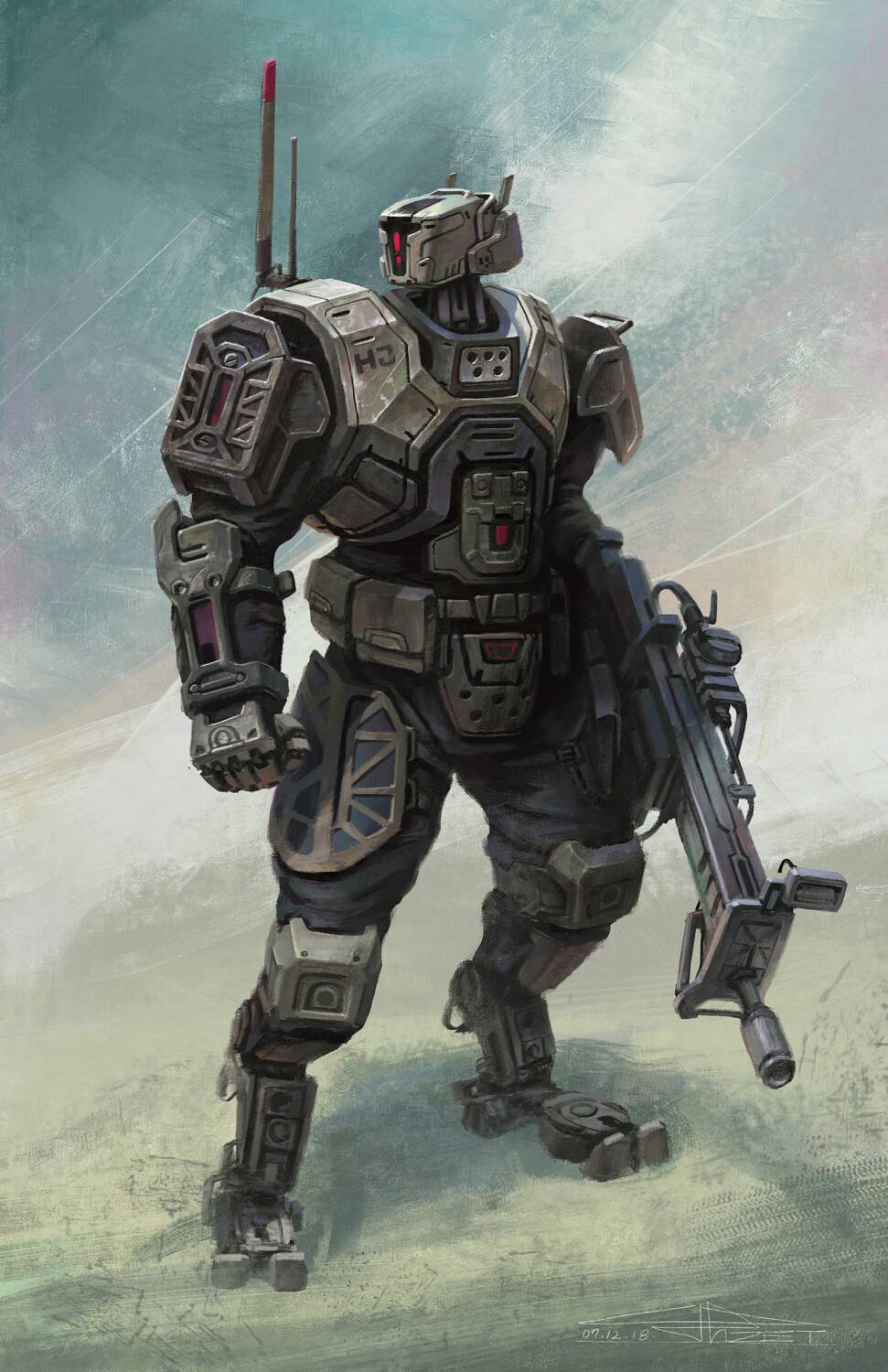 Mech by Zet Lee | Scrolller