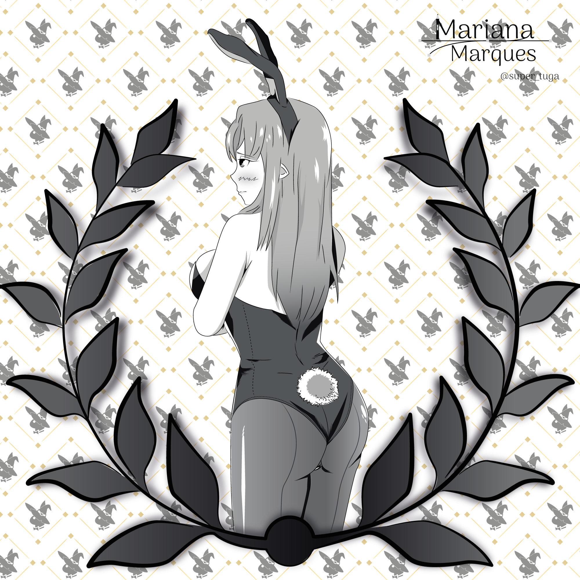 Medea Bunny Girl - Fanart by me | Scrolller