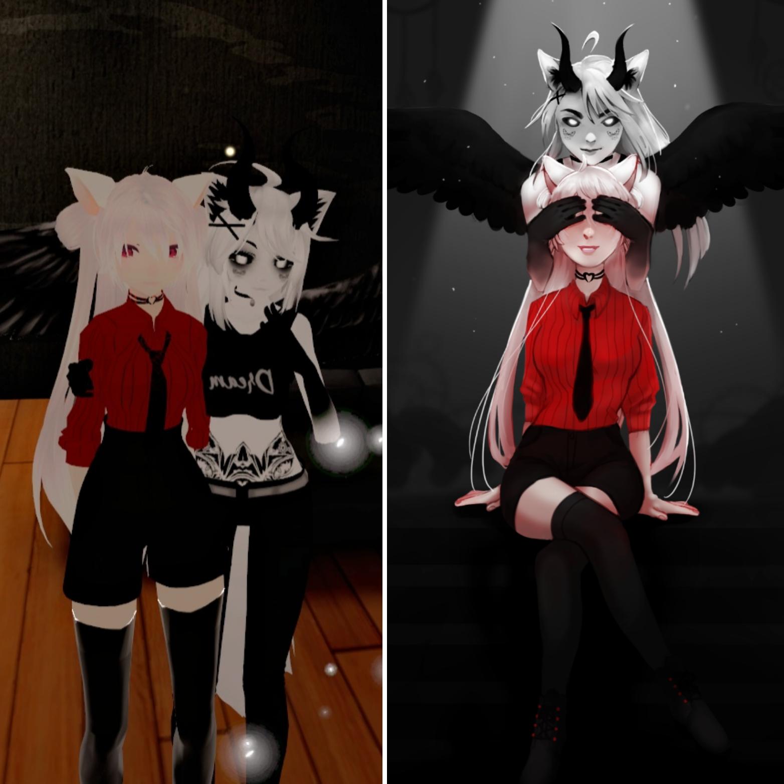 [Media] Painted mine and my friends avatars :) | Scrolller