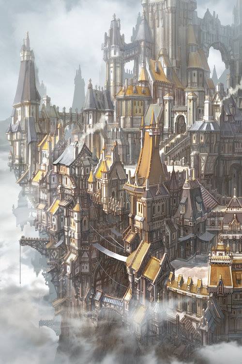 Medieval Buildings by Min Seub Jung | Scrolller