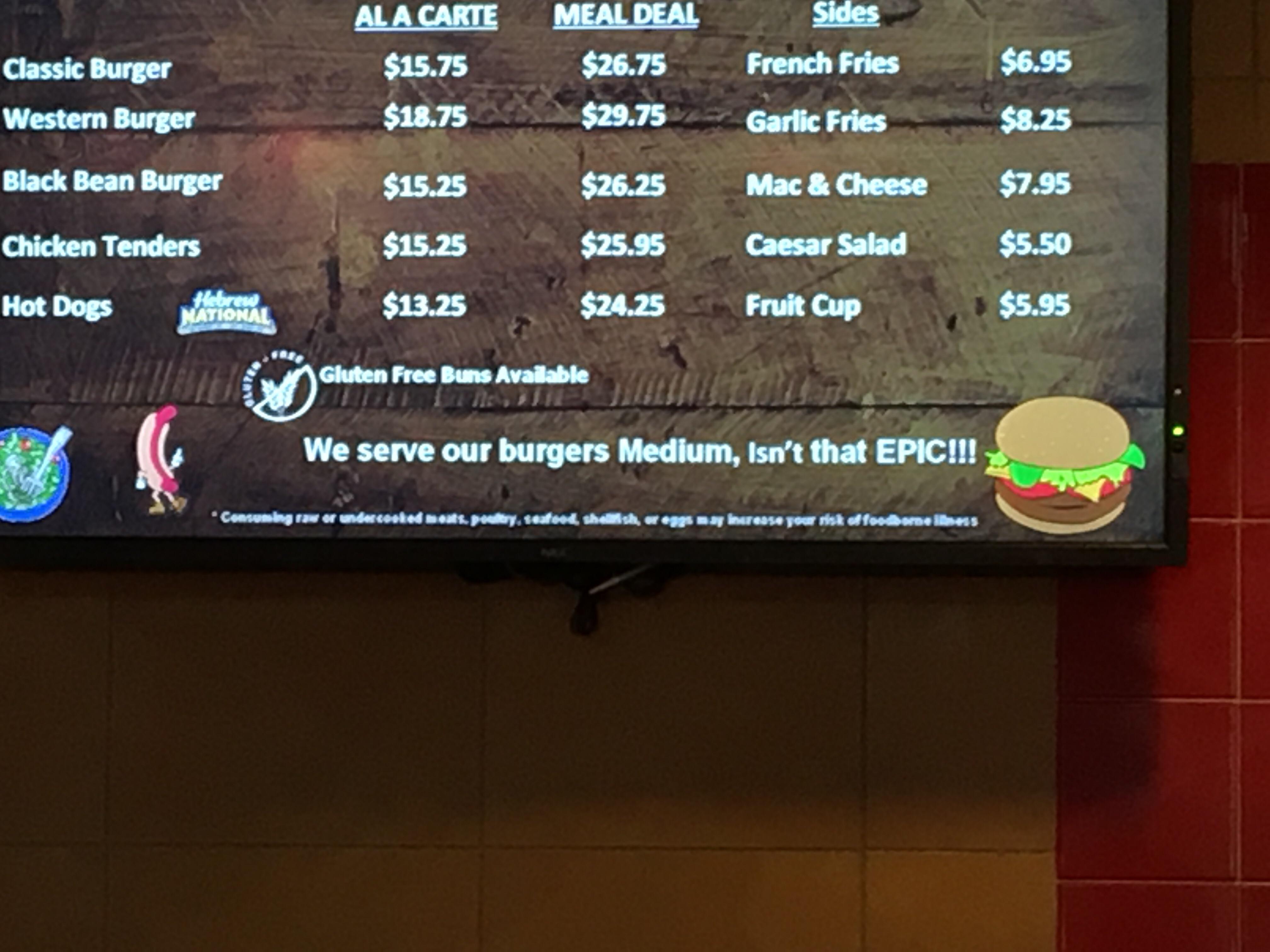 Medium burgers are epic!!! | Scrolller