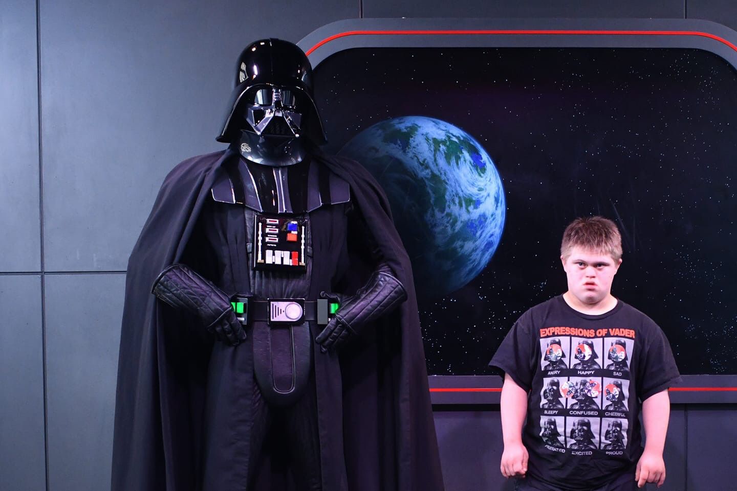 Meeting Vader for the first time | Scrolller