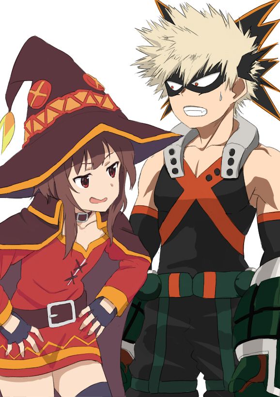 Megumin and Bakugo | Scrolller