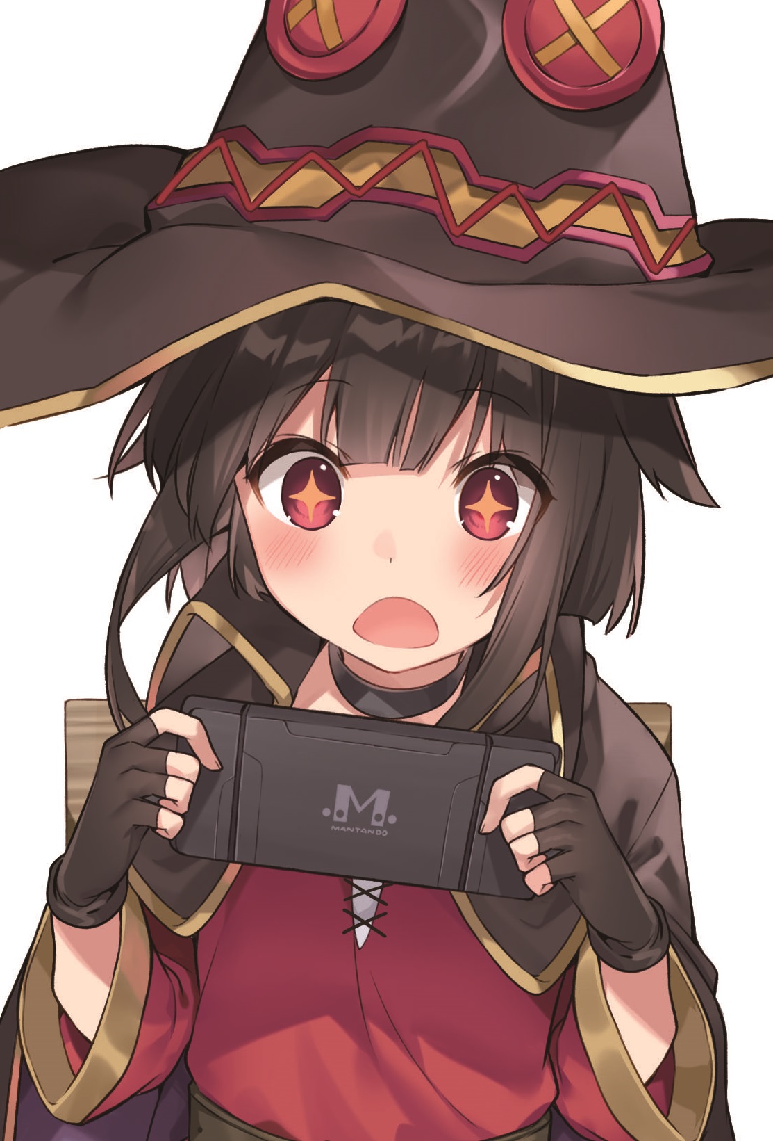 Megumin playing the nintendo switch | Scrolller