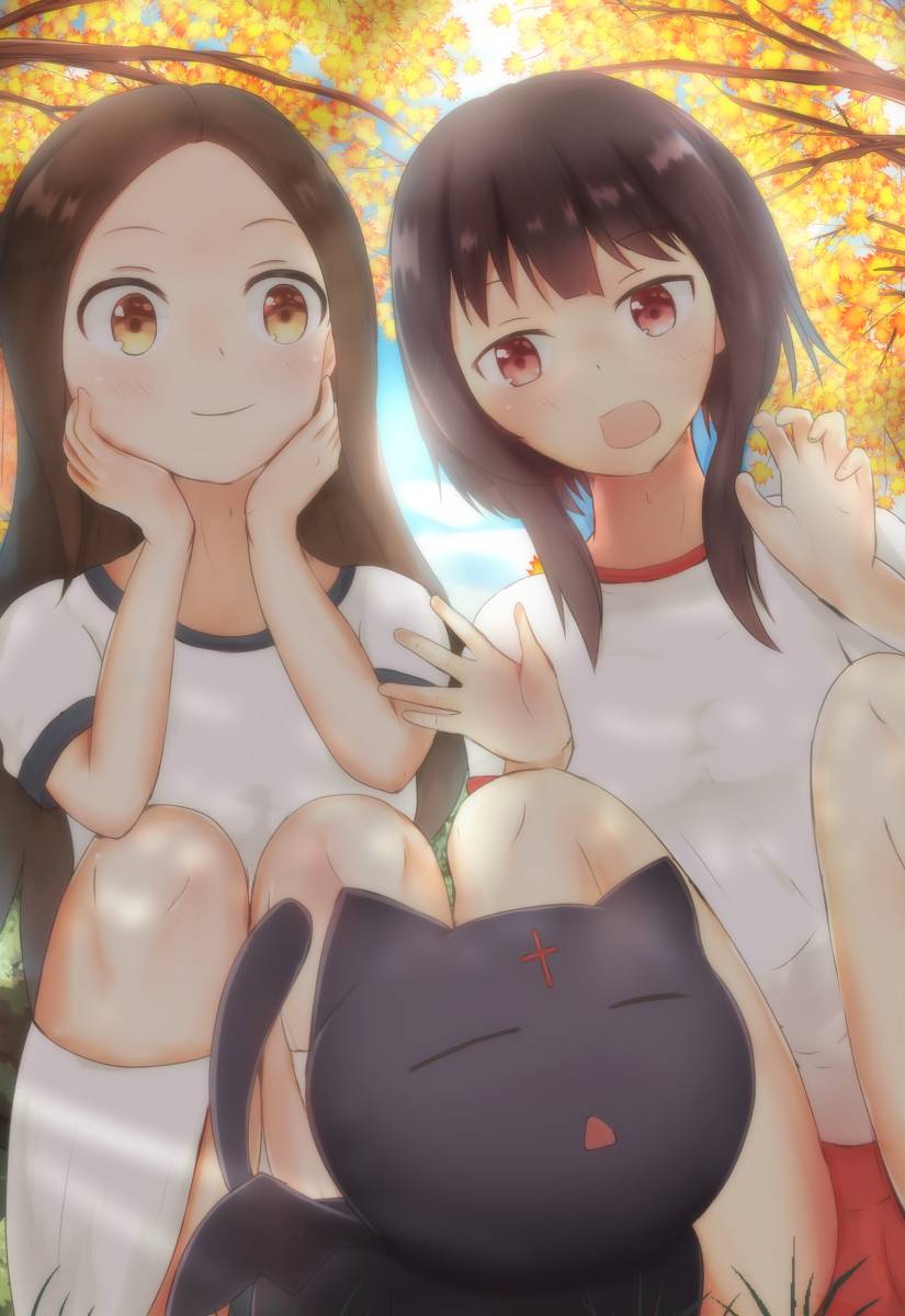 Megumin, Takagi, and Chomusuke | Scrolller