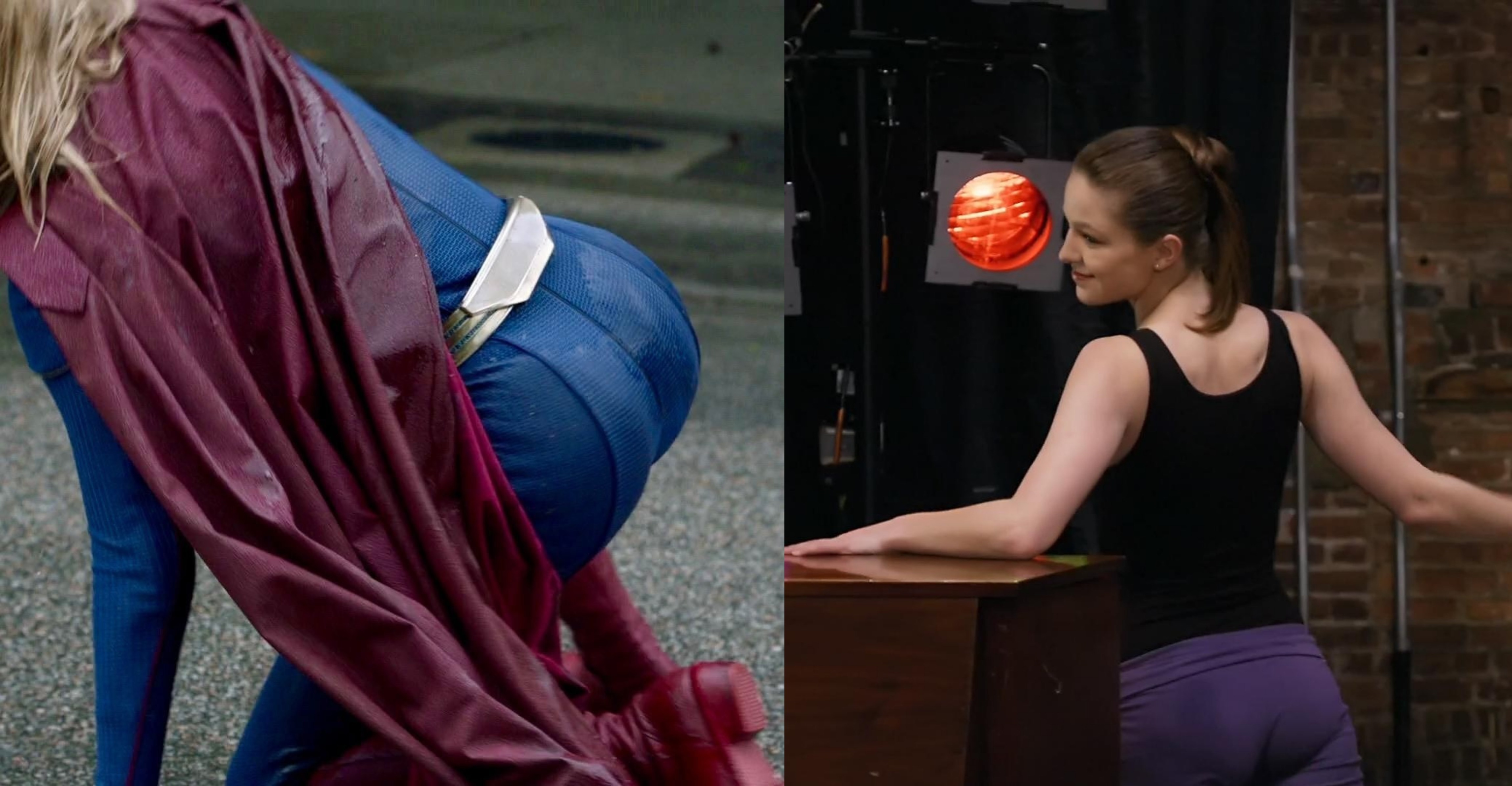 Melissa Benoist Butt Collage - 20 | Scrolller