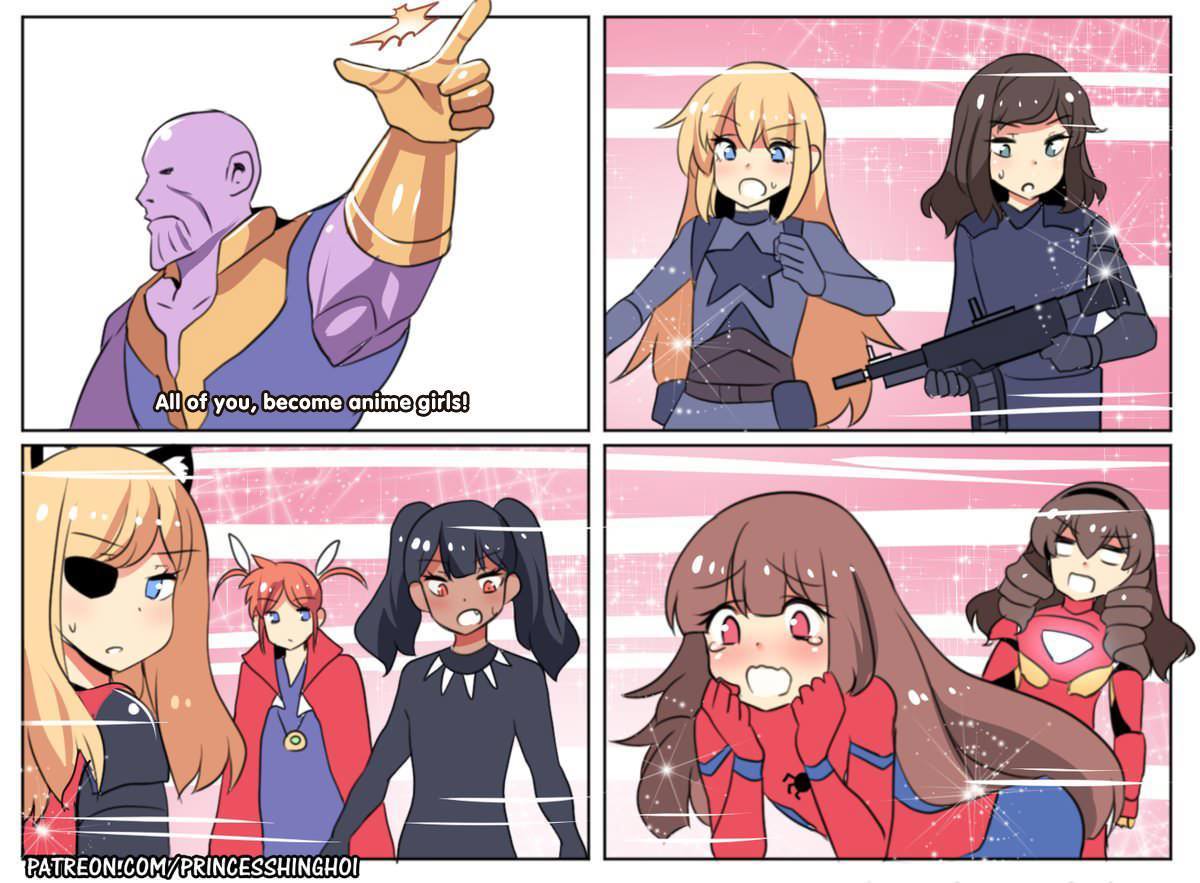 [meme] Blessed Thanos | Scrolller