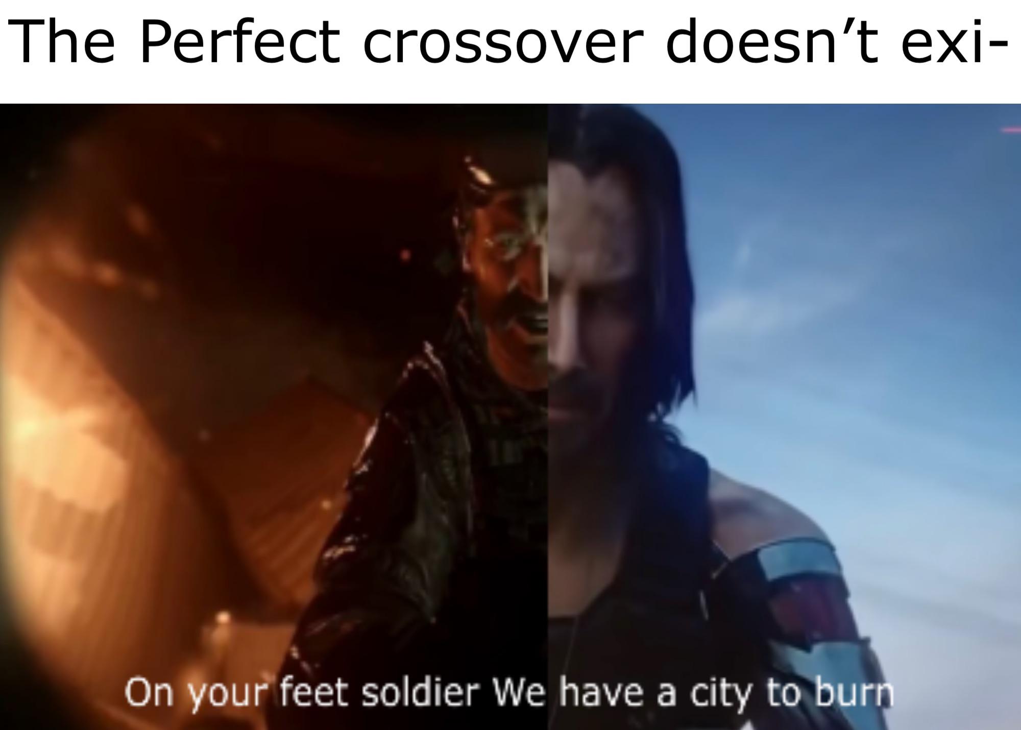 Meme Crossover Scrolller