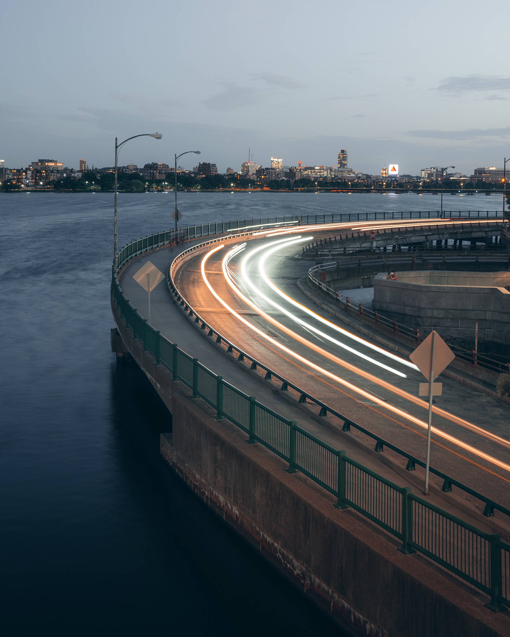Memorial drive long exposure | Scrolller