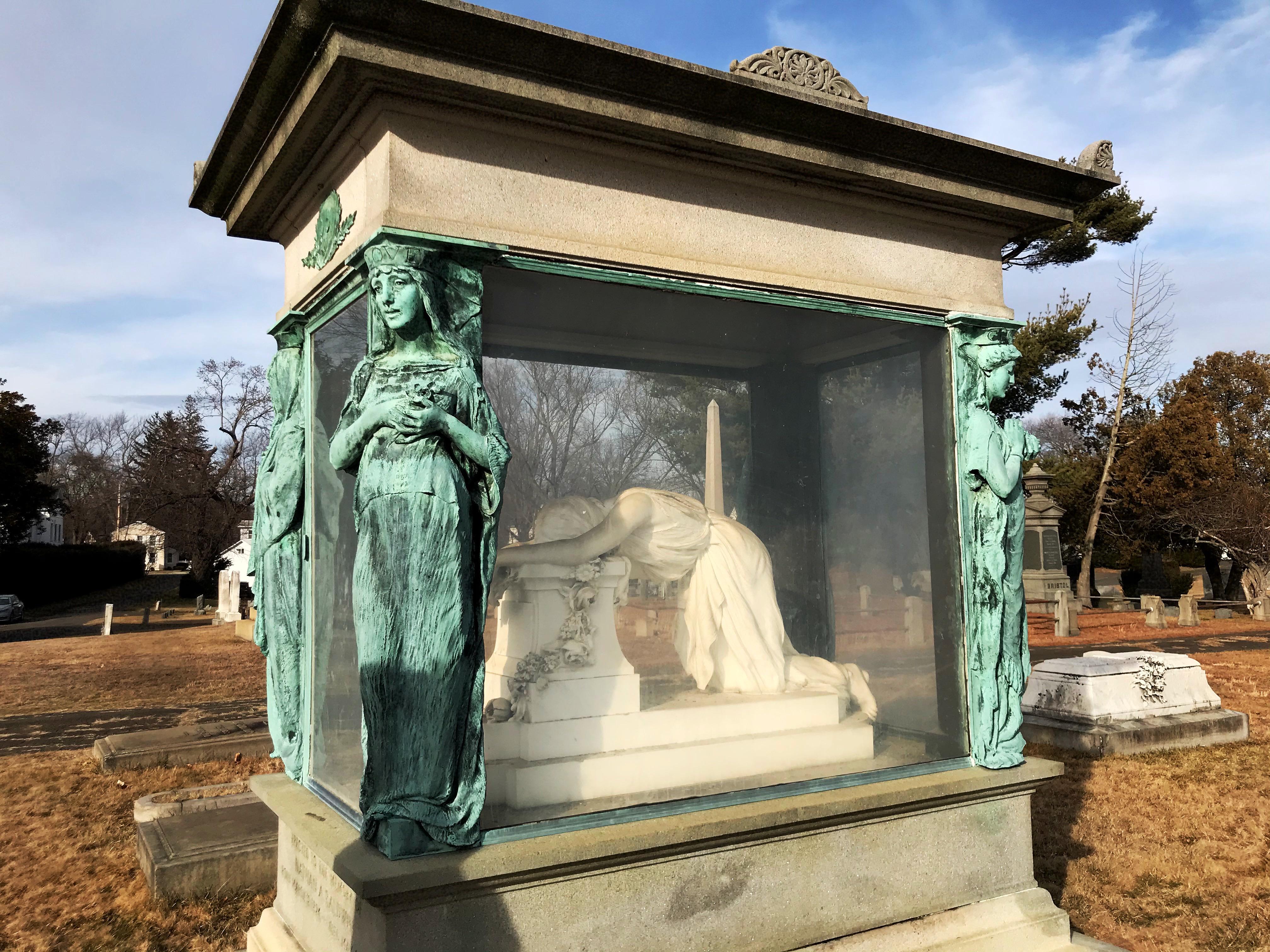 Memorial for Nathan Baldwin at Milford Cemetery. Milford, CT. | Scrolller