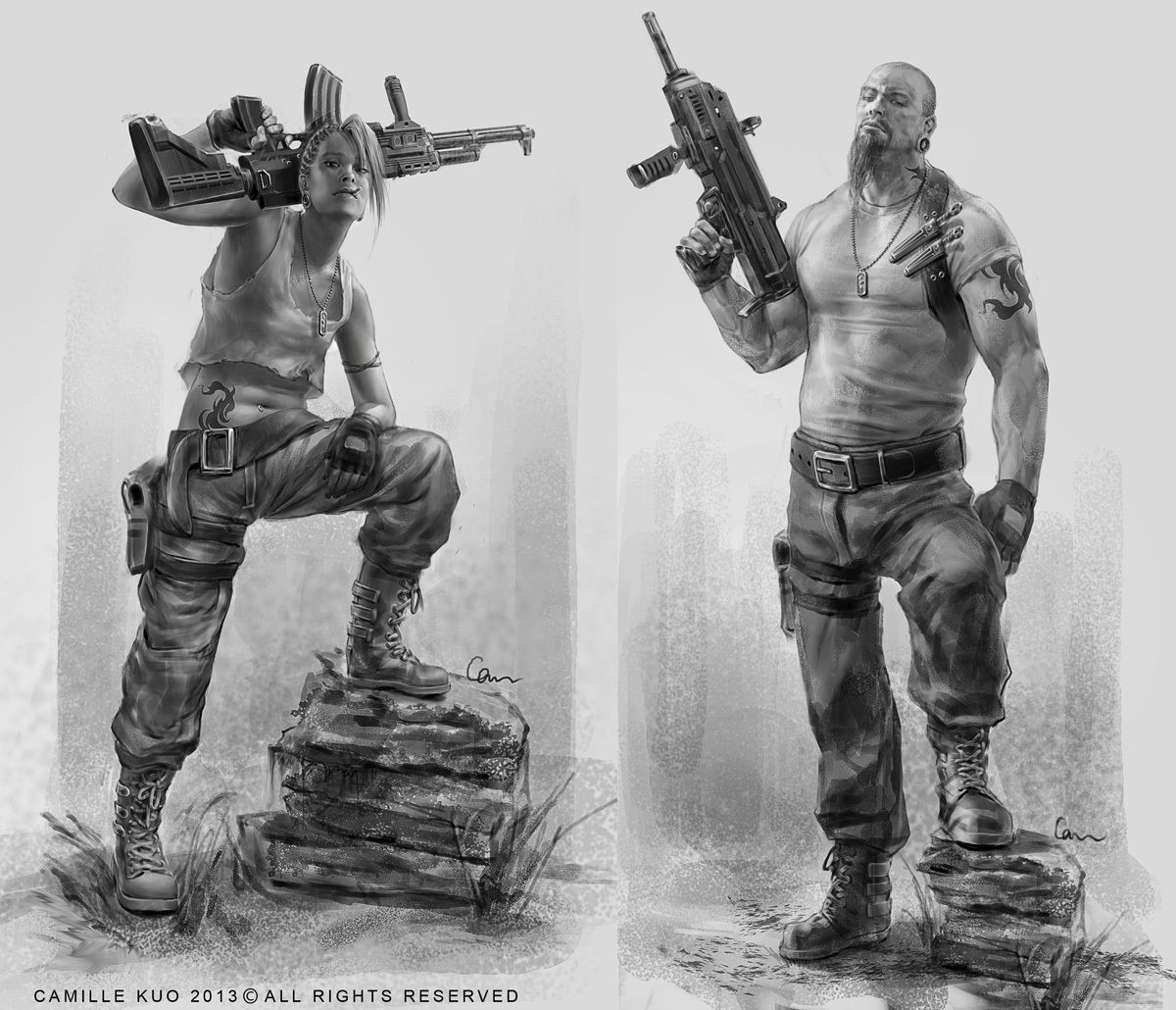 Mercenary by Camille Kuo | Scrolller