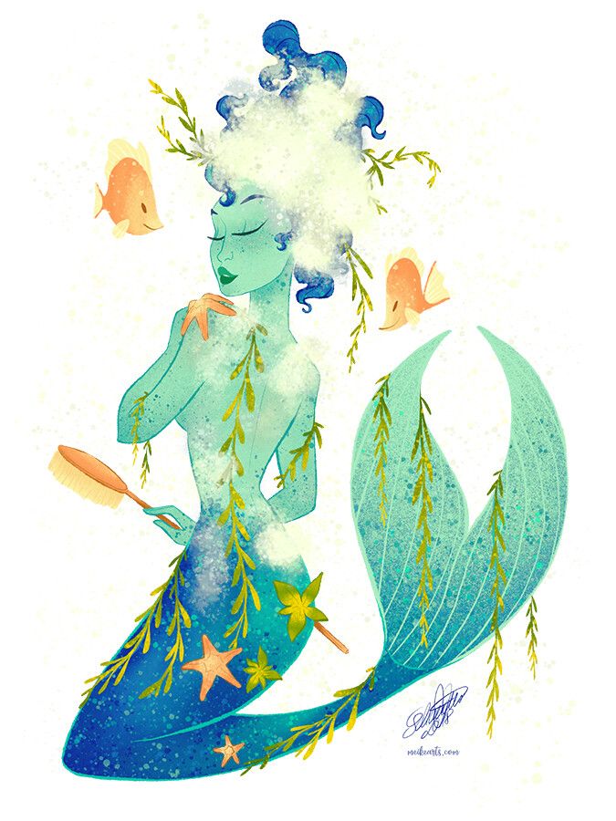 Mermaid Shower by Meike Schneider | Scrolller