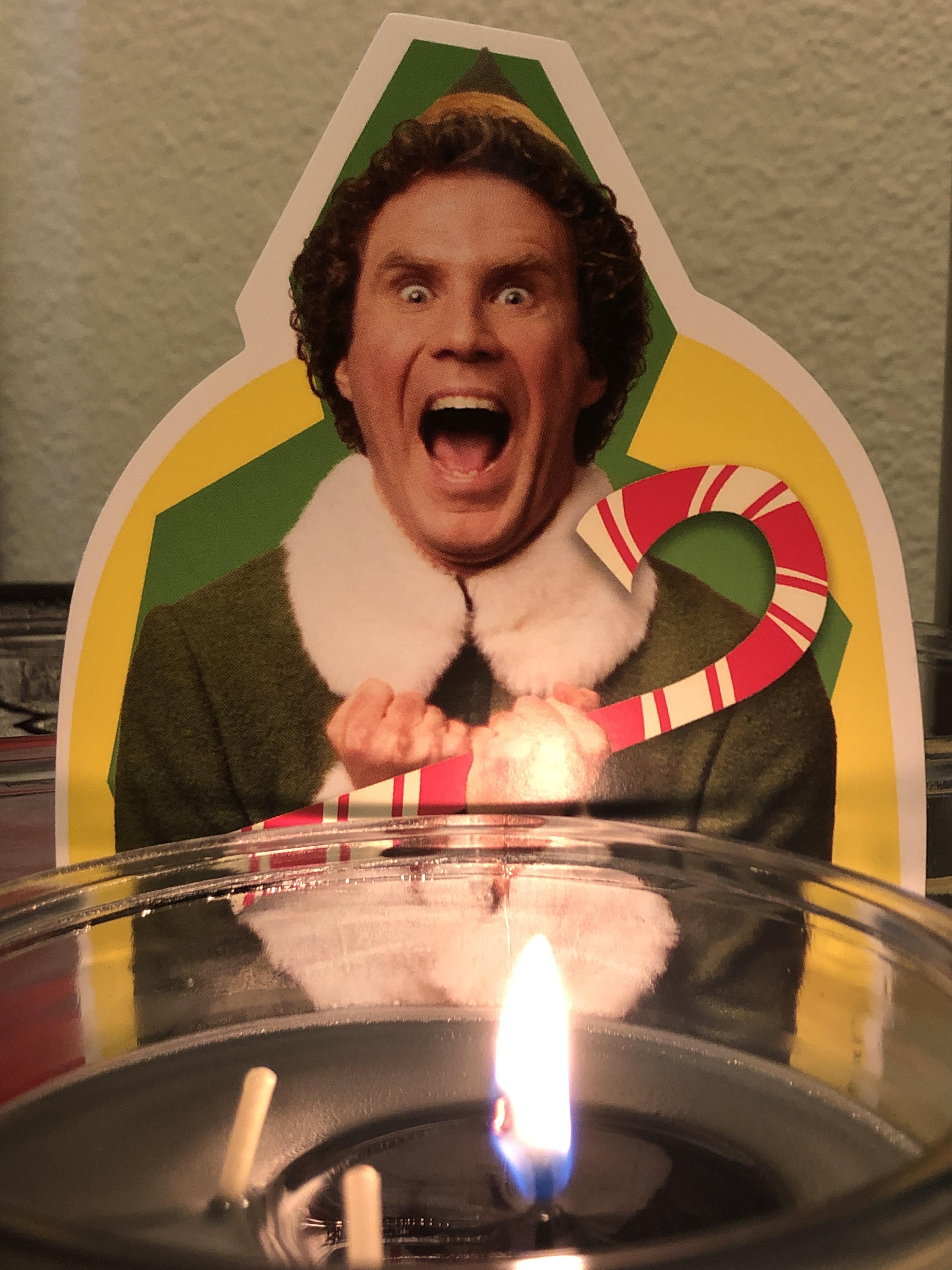 Merry Christmas From Buddy The Elf Scrolller
