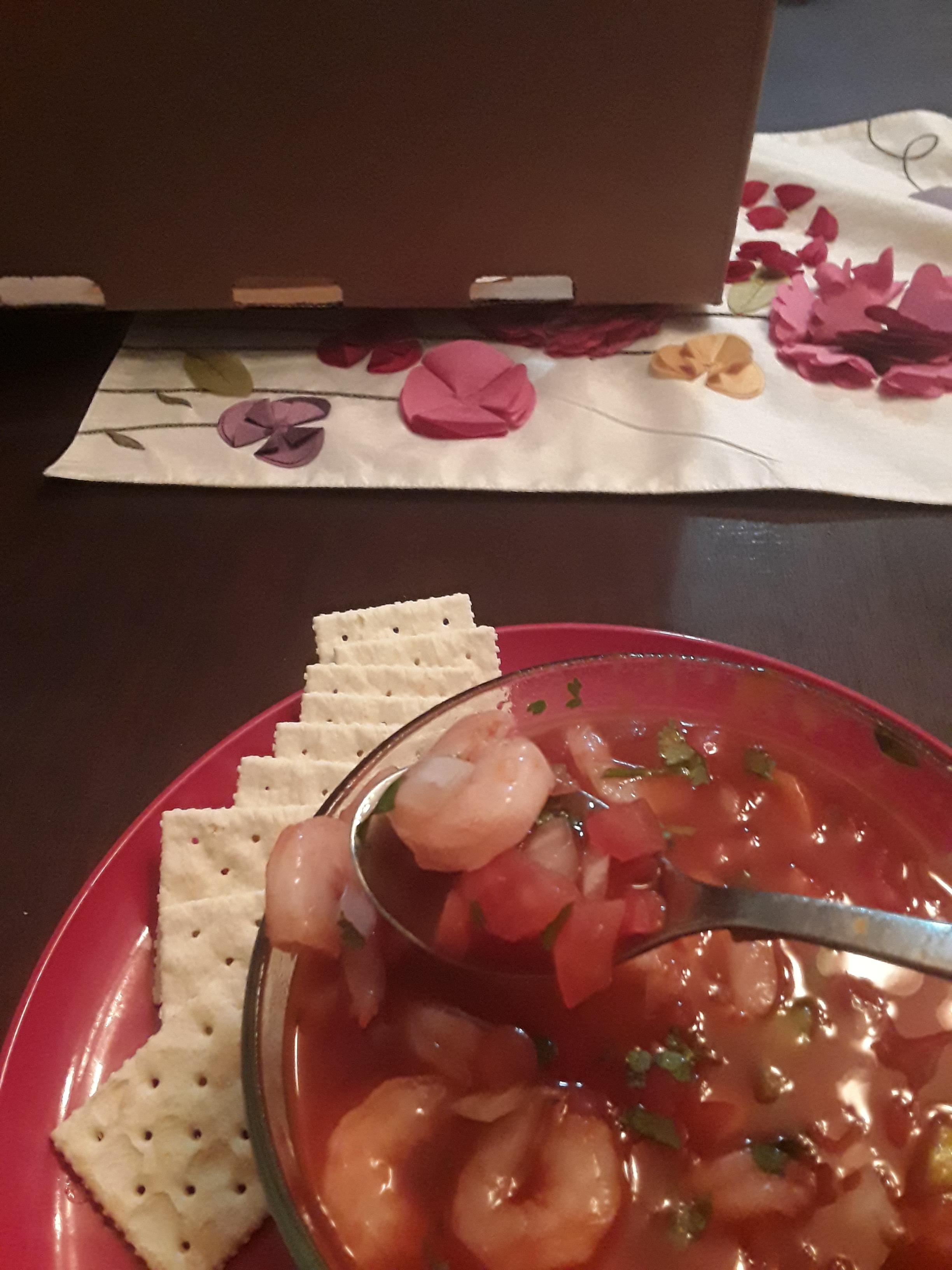 Mexican style shrimp cocktail | Scrolller