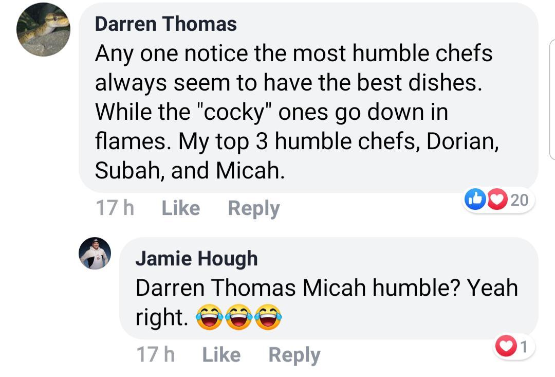 Micah humble? Yeah right 😂 | Scrolller