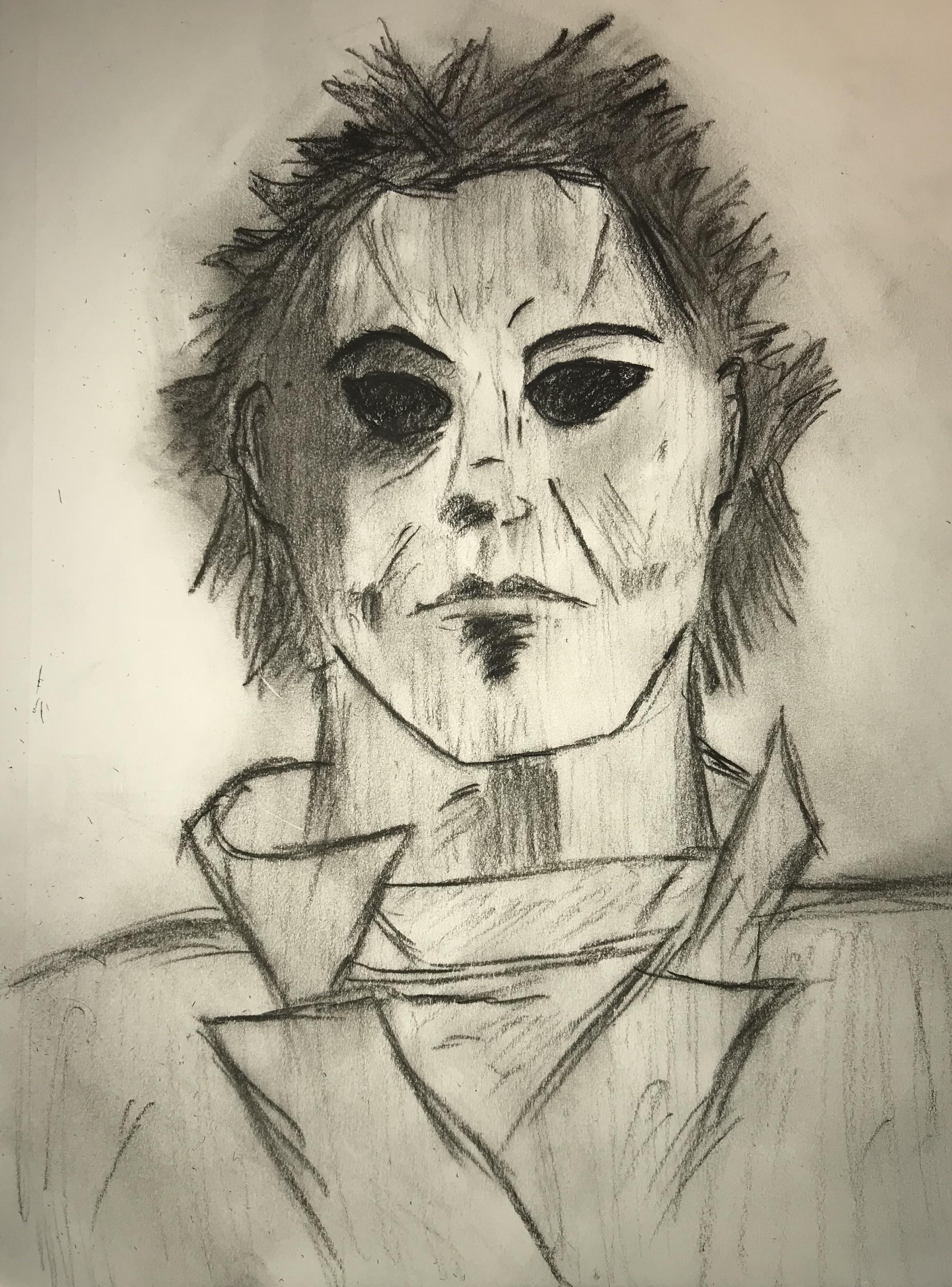 Michael Myers sketch | Scrolller