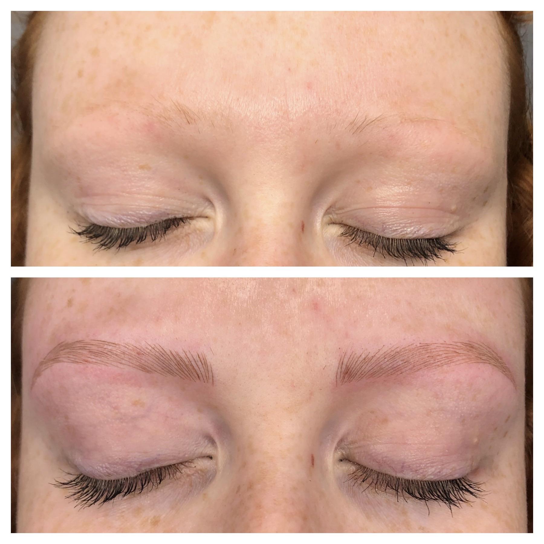 Microblading done by me! | Scrolller