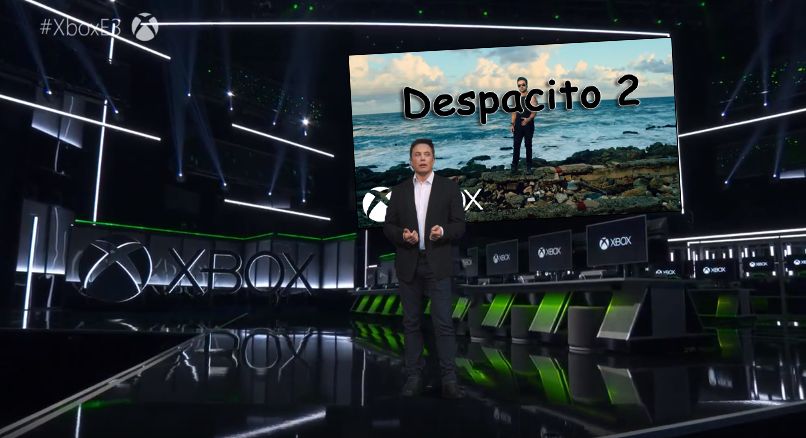 Microsoft and Elon Musk confirm "Despacito 2" at E3 | Scrolller