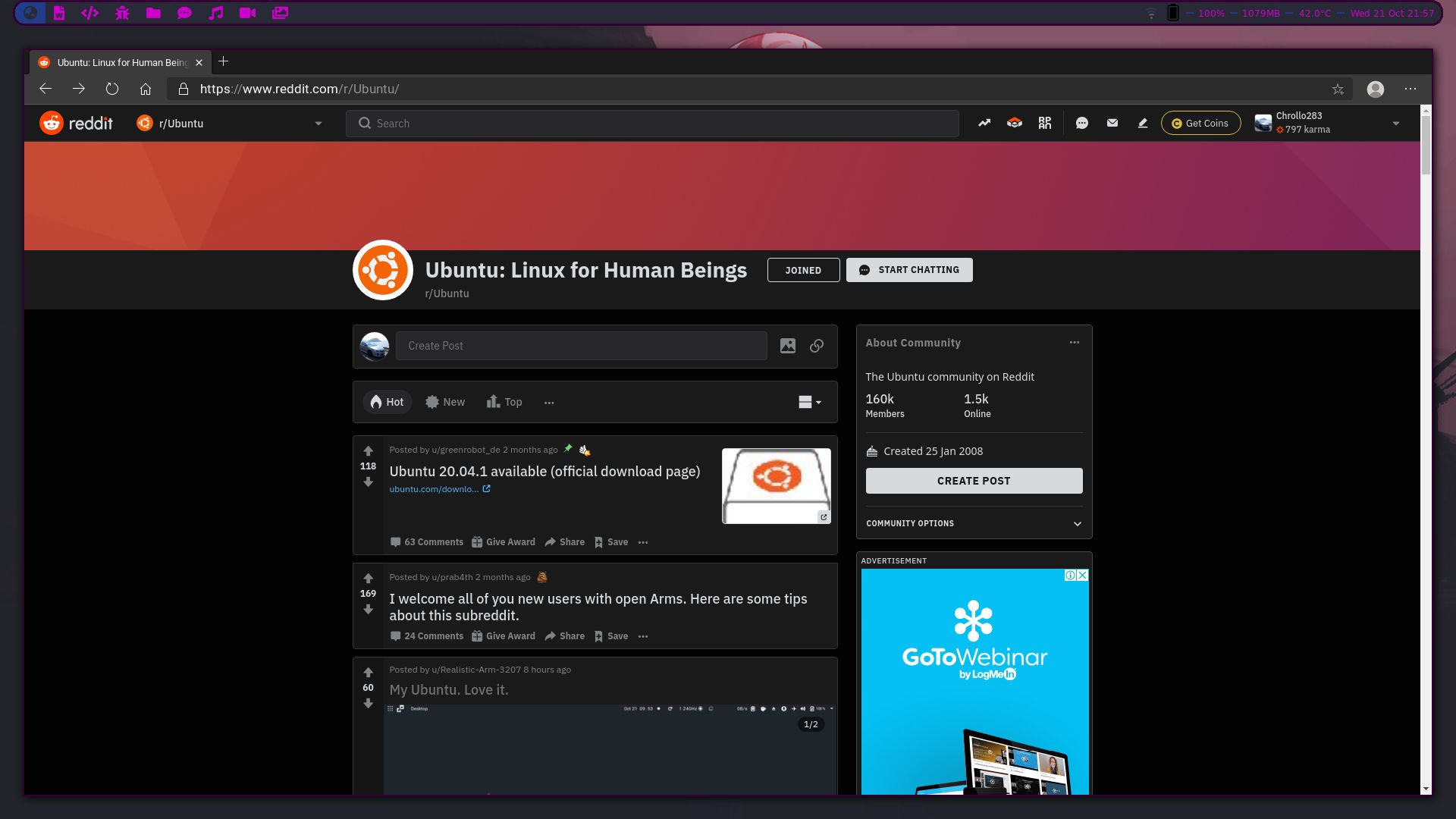 Microsoft Edge on Ubuntu - Thoughts in comments | Scrolller