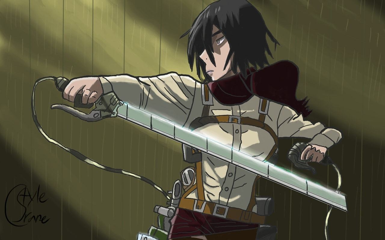 Mikasa Ackerman By Me | Scrolller