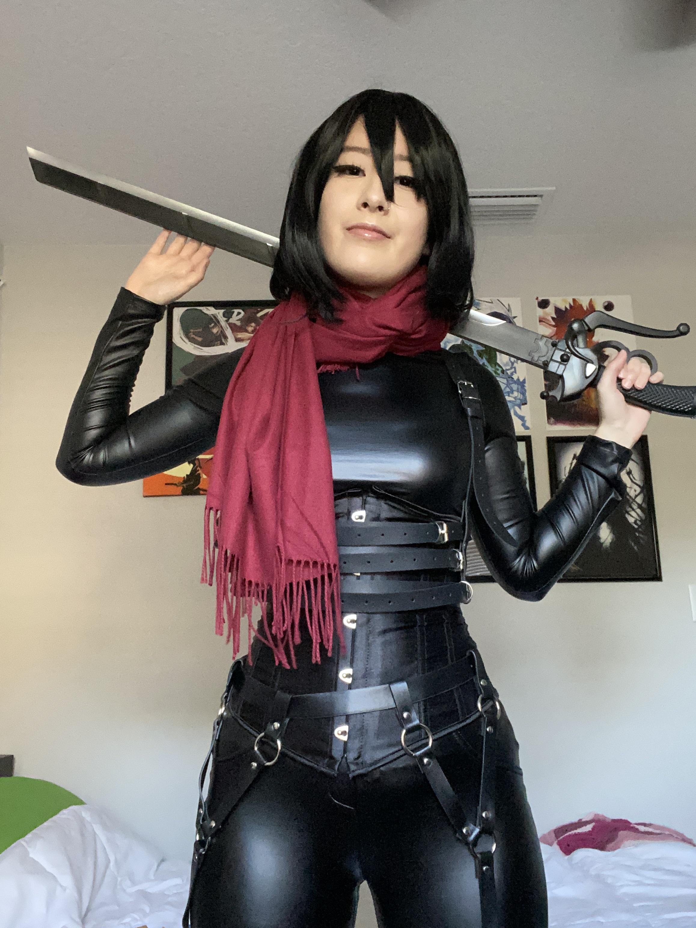 Mikasa Ackerman by Starrrfyre | Scrolller