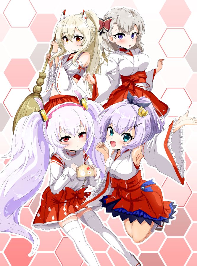 Miko Starters [Z23, Laffey, Javelin and Ayanami] | Scrolller