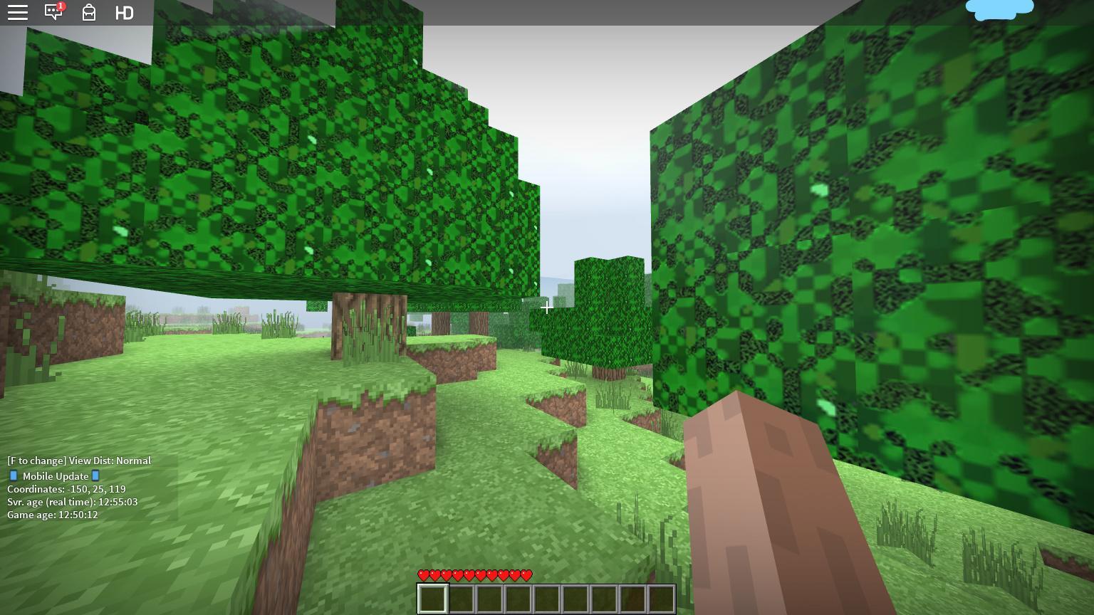 Minecraft in Roblox is Curesd | Scrolller