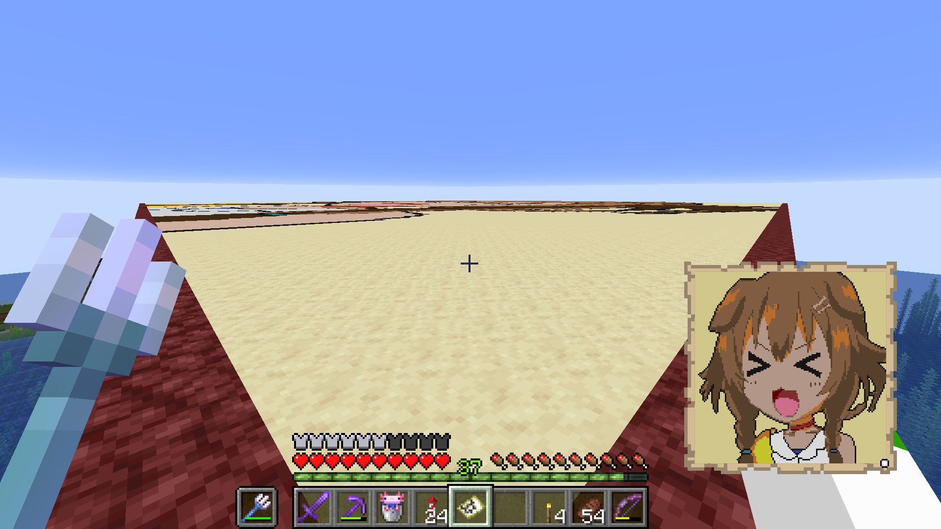 [Minecraft] Korone Profile Pic Pixel Art | Scrolller