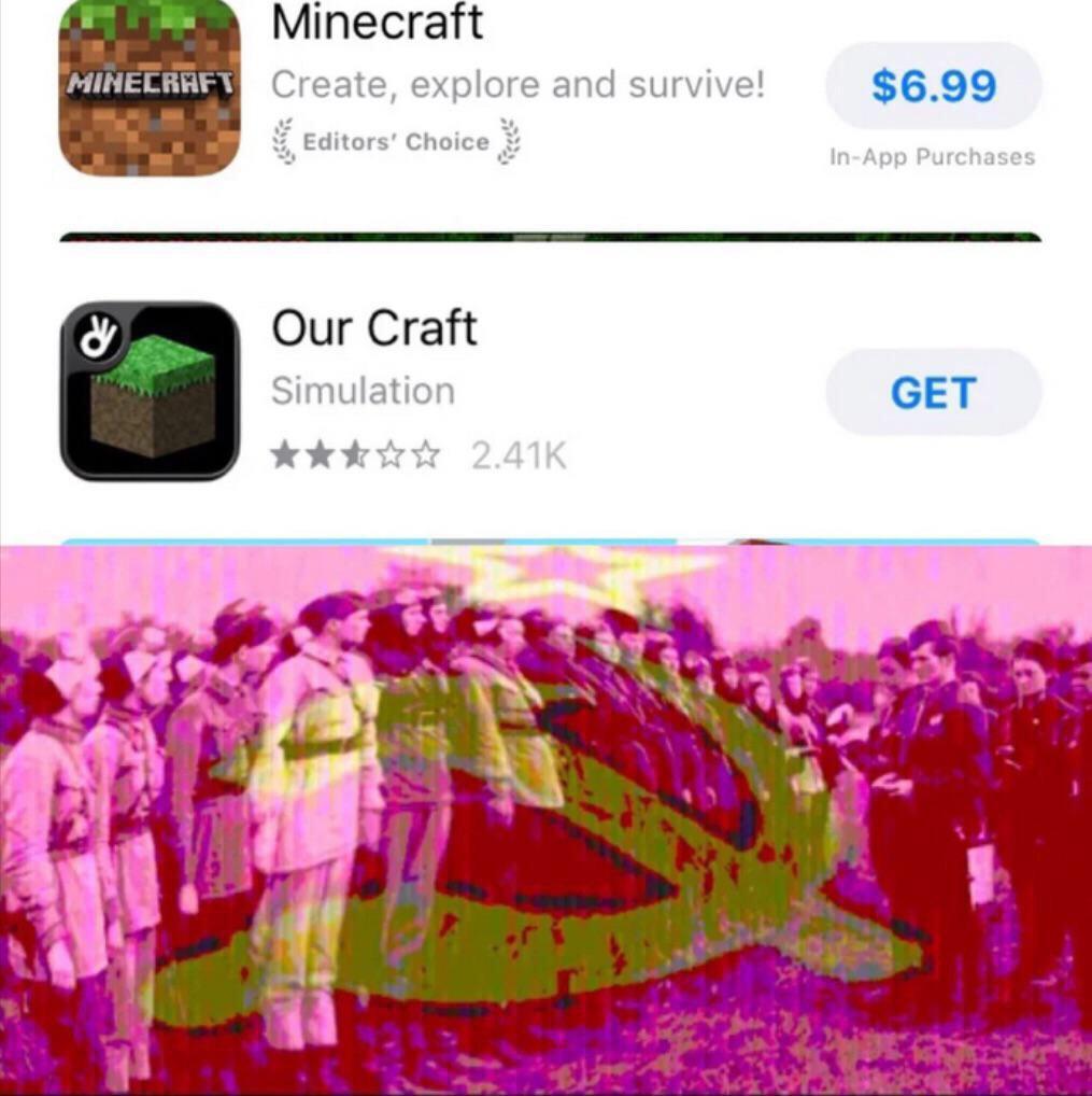 Minecraft or Russia? | Scrolller